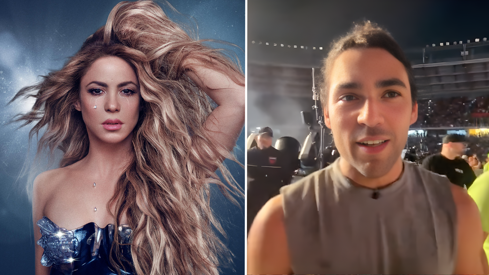 Shakira despide a su sobrino, Tarik Mebarak, en plena gira